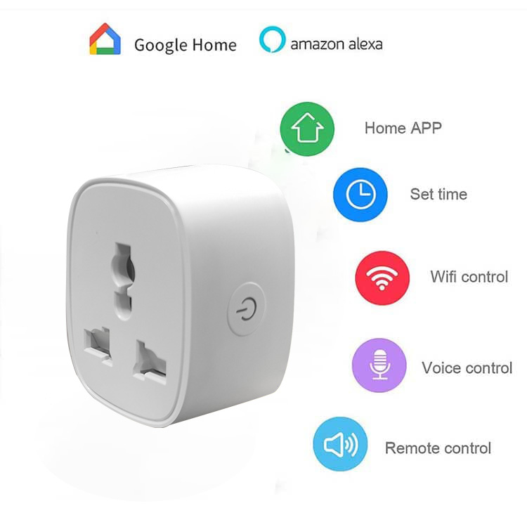 WiFi Smart Plug (স্মার্ট প্লাগ) UK/16A - ecomartbd.com