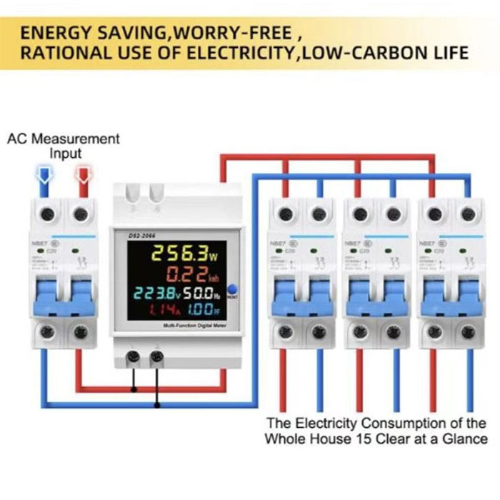 Multi Functional Digital Meter (ডিজিটাল মিটার-জিরো সুবিধা সহ) - ecomartbd.com